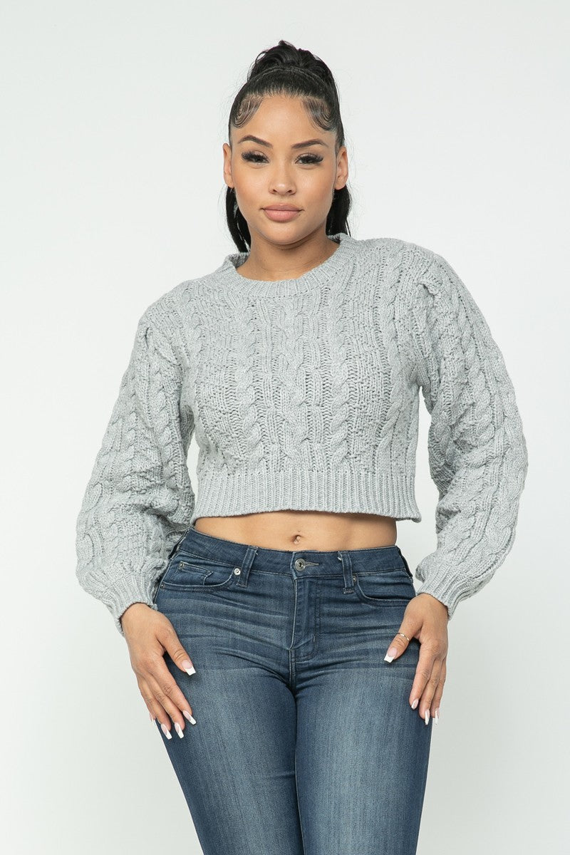Cable Pullover Top – Fashion Bug Online